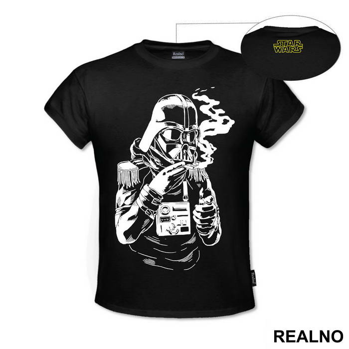 DARTH VADER SMOKING A CIGARETTE - STAR WARS - MAJICA