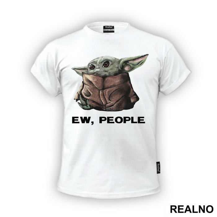 EW PEOPLE - YODA - MANDALORIAN - STAR WARS - MAJICA