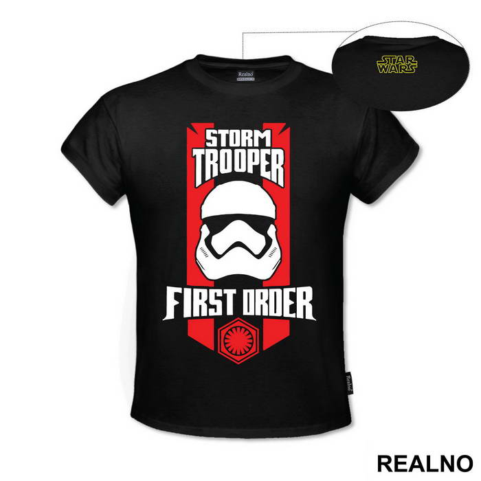 FIRST ORDER - STORMTROOPER - STAR WARS - MAJICA