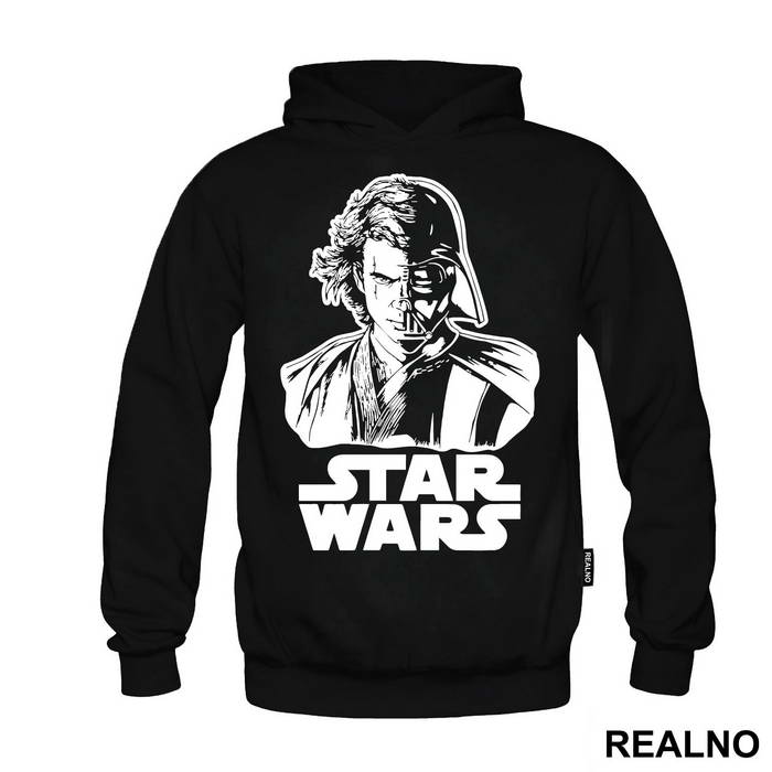 HALF ANAKIN SKYWALKER HALF DARTH VADER - STAR WARS - DUKS