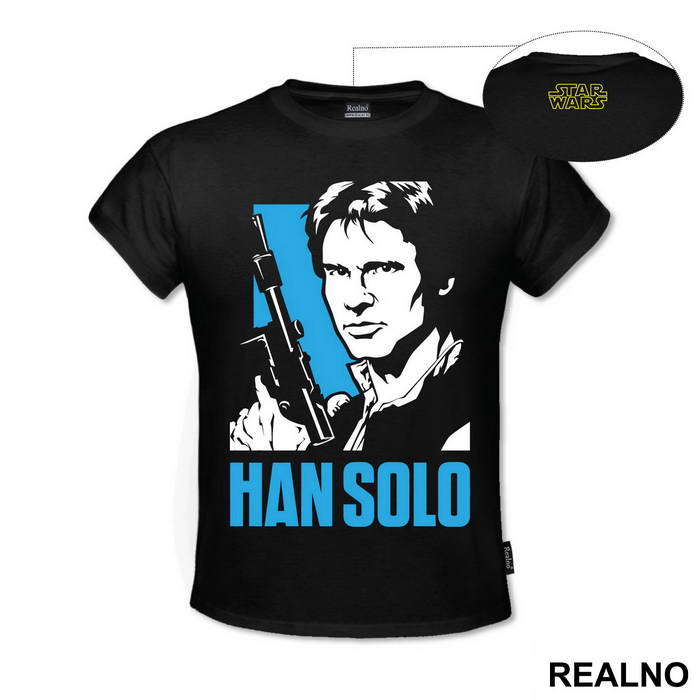 HAN SOLO ILLUSTRATION - STAR WARS - MAJICA