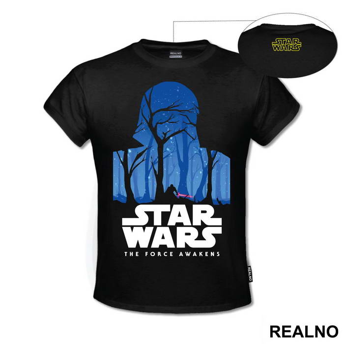 KYLO REN - THE FORCE AWAKENS - BLUE - STAR WARS - MAJICA