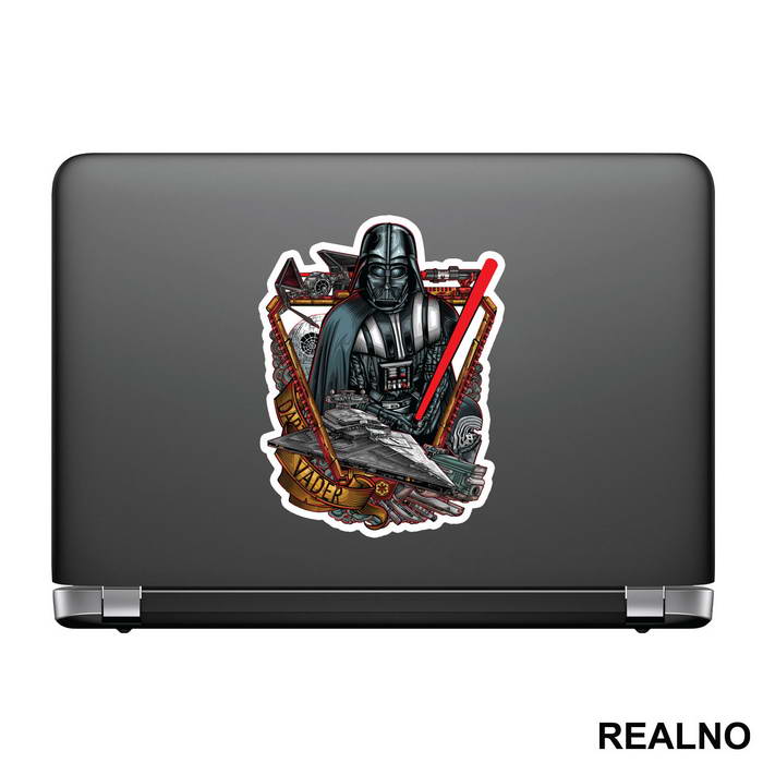 LEGACY - DARTH VADER - STAR WARS - NALEPNICA