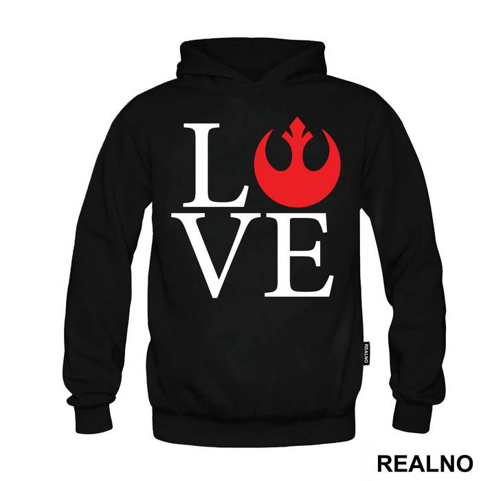 LOVE - REBEL ALLIANCE - STAR WARS - DUKS