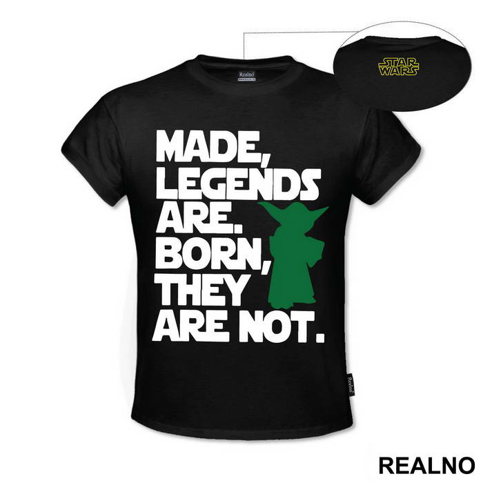 MADE, LEGENDS ARE. BORN, THEY ARE NOT. - TRENING - MAJICA