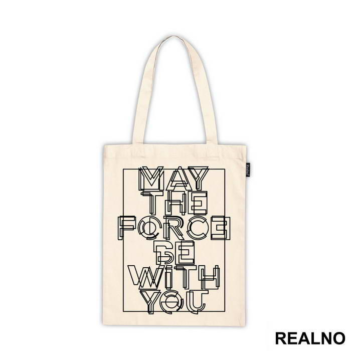 MAY THE FORCE BE WITH YOU - YELLOW - STAR WARS - CEGER