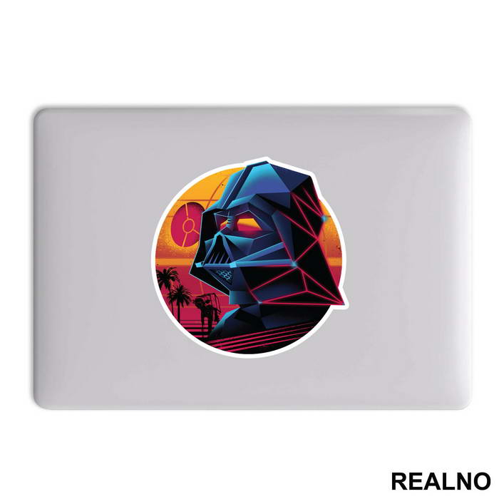 MIAMI DEATH STAR - DARTH VADER - STAR WARS - NALEPNICA