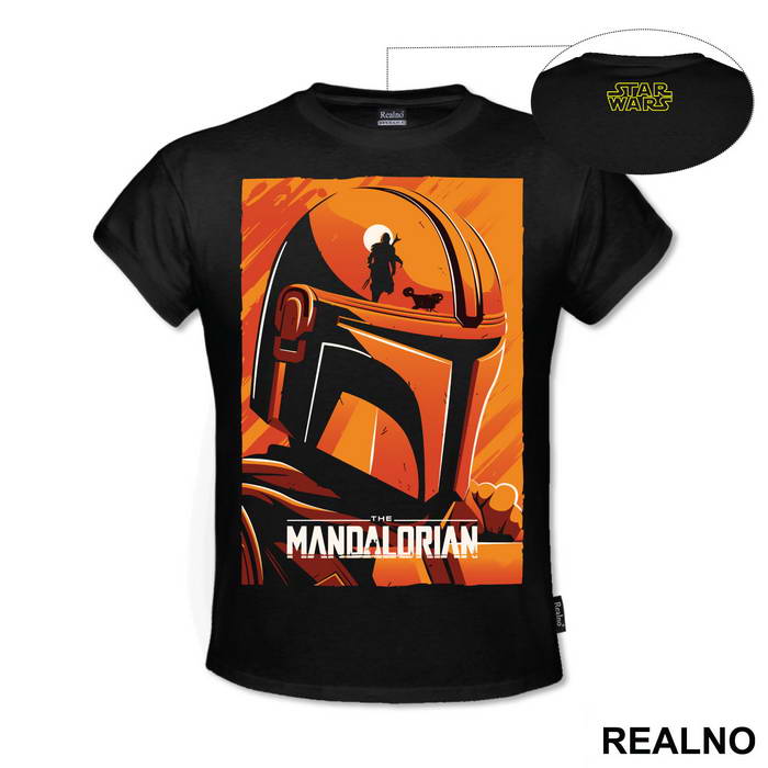 ORANGE - MANDALORIAN - STAR WARS - MAJICA