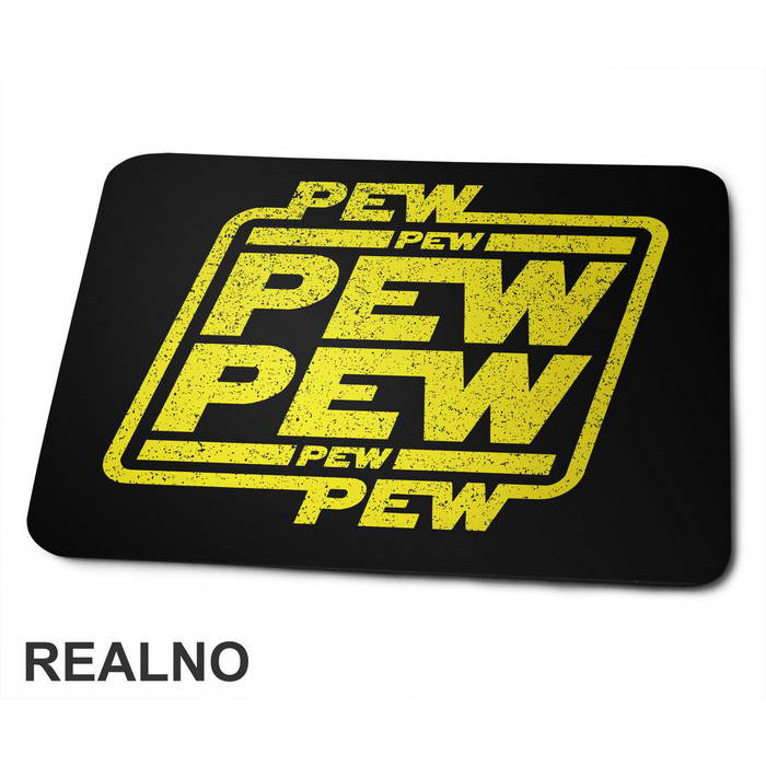 PEW PEW TITLE - STAR WARS - PODLOGA ZA MIŠ