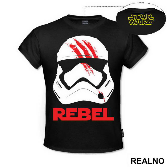 REBEL - HELMET - FINN - STAR WARS - MAJICA