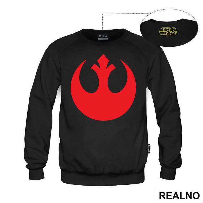 RED REBEL ALLIANCE - LOGO - THE LAST JEDI - STAR WARS - DUKS