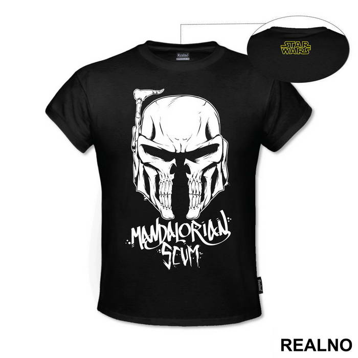 SCUM - MANDALORIAN - STAR WARS - MAJICA