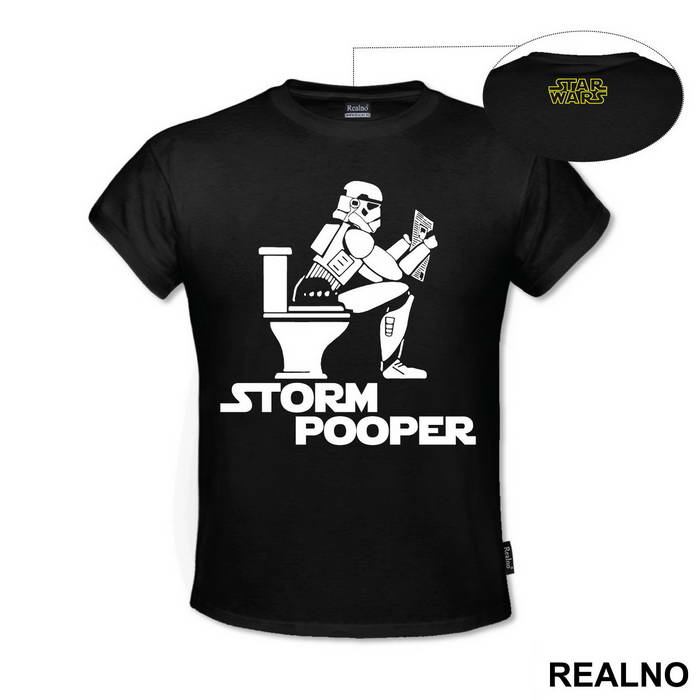 STORM POOPER - STORMTROOPER - STAR WARS - MAJICA