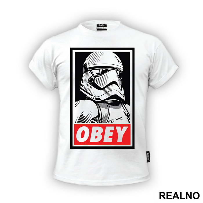 STORMTROOPER OBEY - STAR WARS - MAJICA