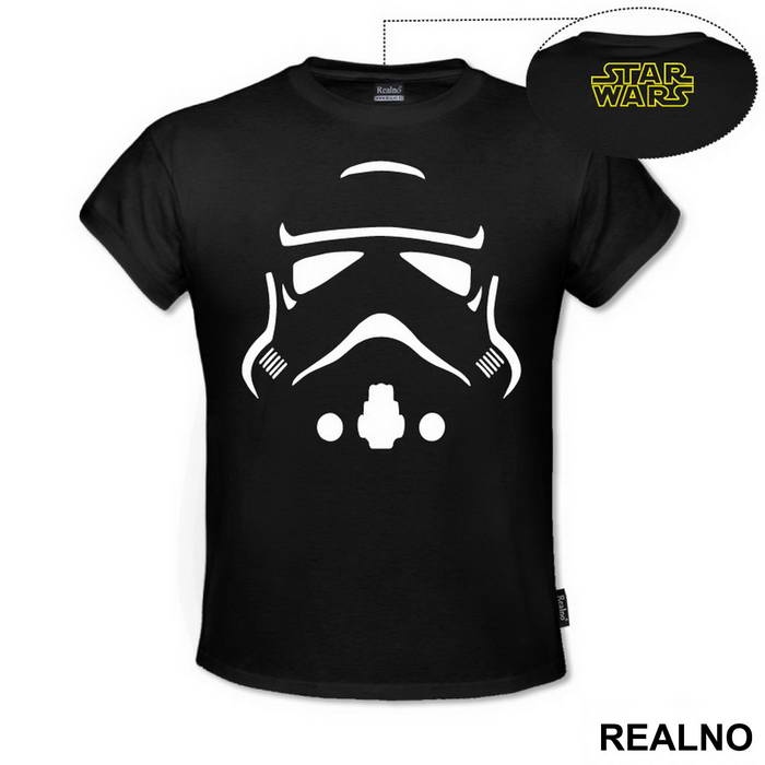 STORMTROOPERS HEAD - STAR WARS - MAJICA