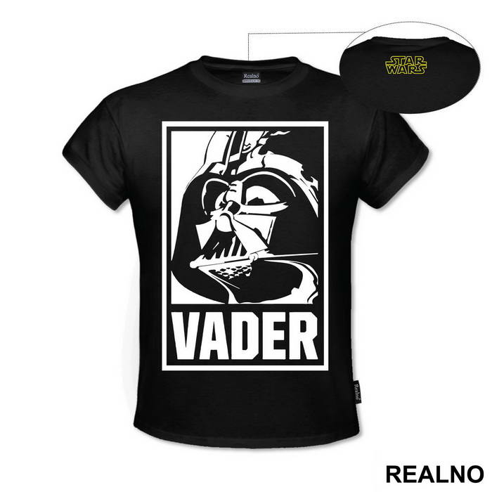 VADER FACE - DARTH VADER - STAR WARS - MAJICA