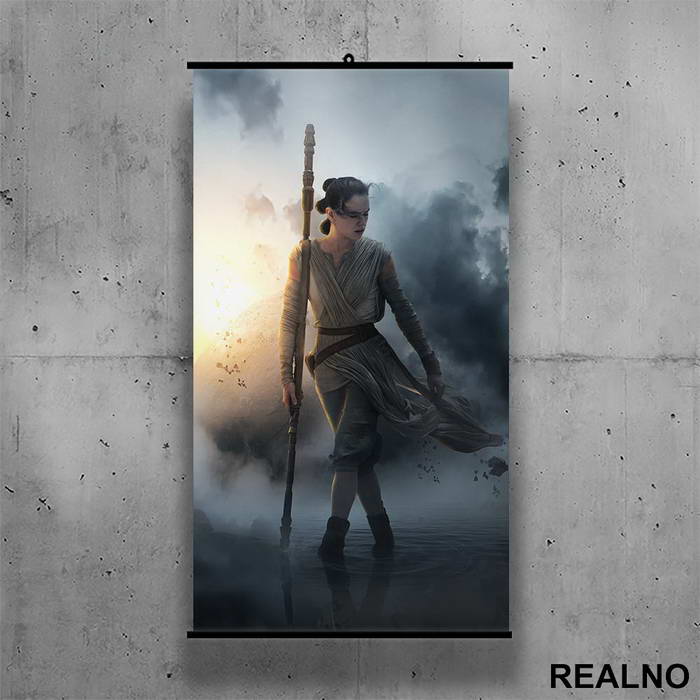 YOUNG REY - STAR WARS - POSTER SA NOSAČEM