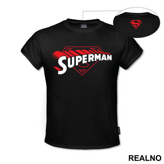 COMIC BOOK LOGO - SUPERMAN - MAJICA
