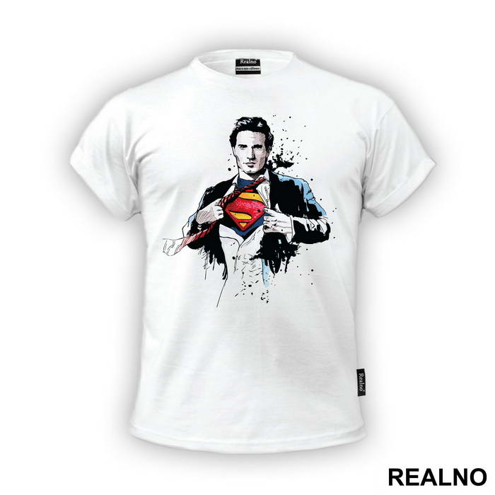 SHIRT RIP PAINTING - SUPERMAN - MAJICA