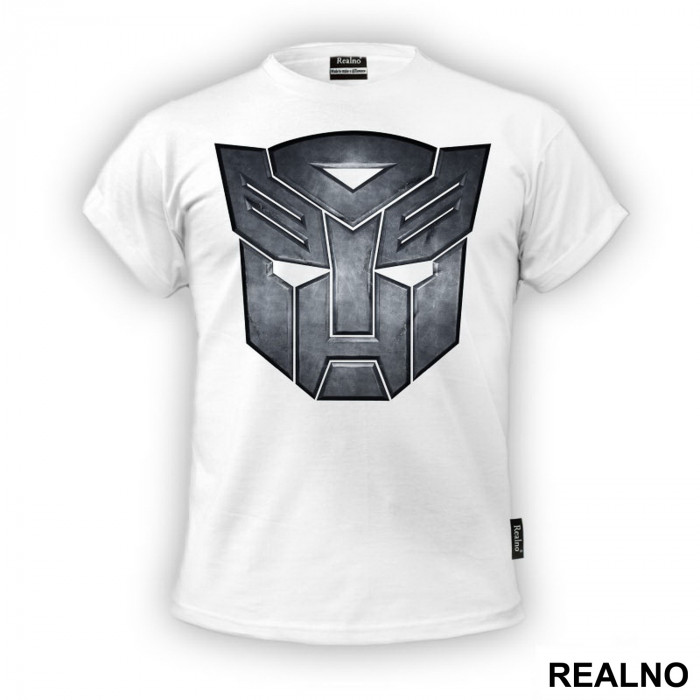 AUTOBOT METALLIC LOGO - TRANSFORMERS - MAJICA