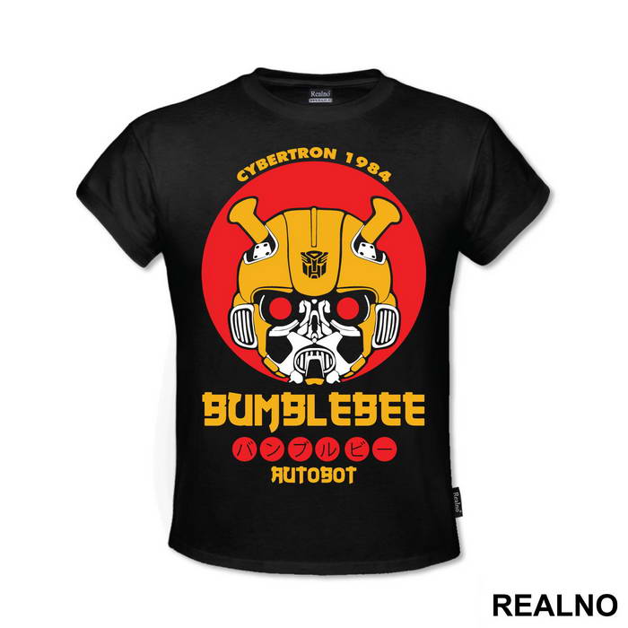 BUMBLEBEE AUTOBOT HEAD - TRANSFORMERS - MAJICA