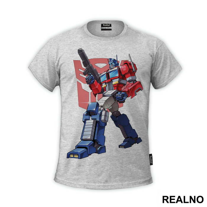 OPTIMUS PRIME AUTOBOT SYMBOL - TRANSFORMERS - MAJICA