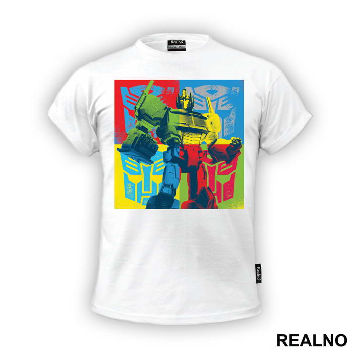 OPTIMUS PRIME COLOR ART - TRANSFORMERS - MAJICA