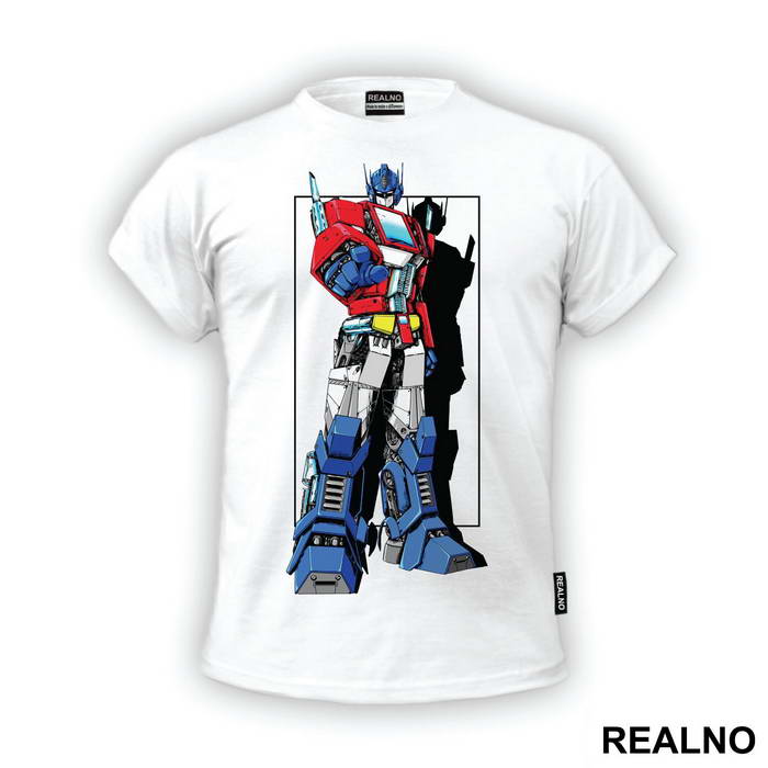 OPTIMUS PRIME POINTING HIS FINGER - TRANSFORMERS - MAJICA