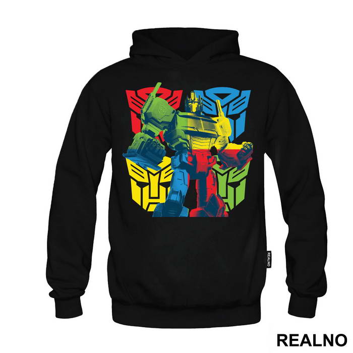 Retro Art Optimus Prime - Transformers - Duks