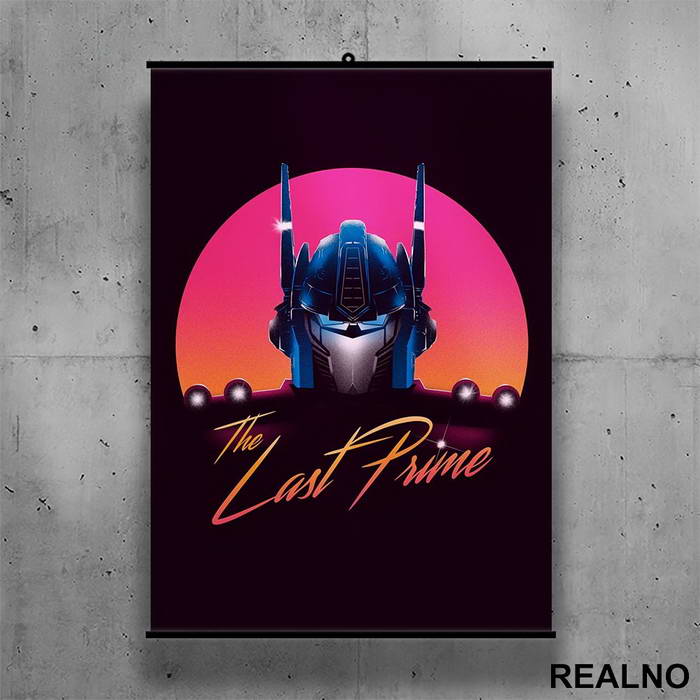 THE LAST PRIME - TRANSFORMERS - POSTER SA NOSAČEM