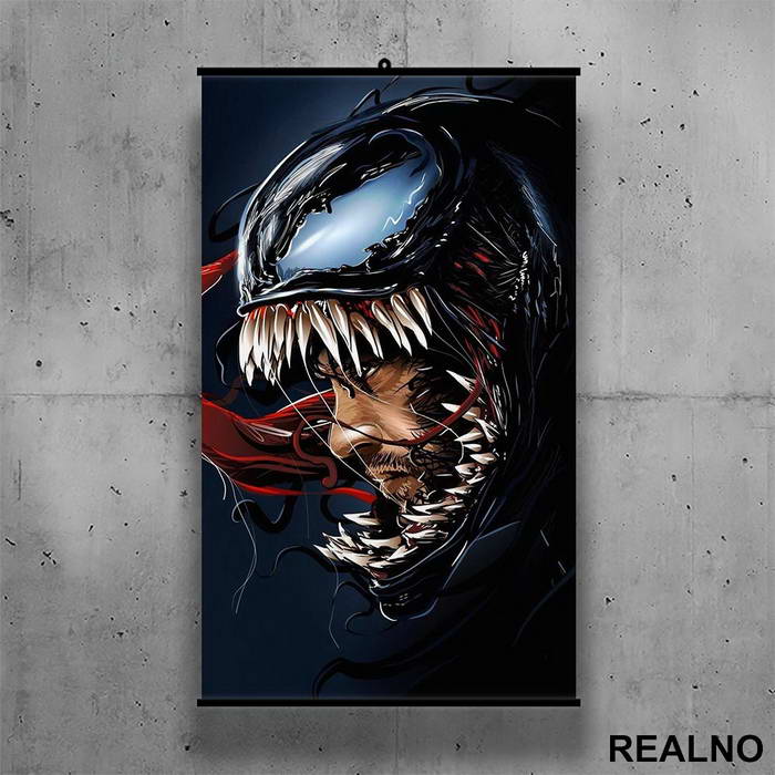 BEHIND THE MASK - VENOM - POSTER SA NOSAČEM