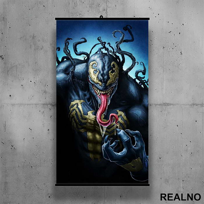 BLUE - VENOM - POSTER SA NOSAČEM