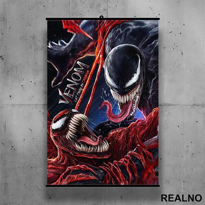 LET THERE BE CARNAGE - VENOM - POSTER SA NOSAČEM