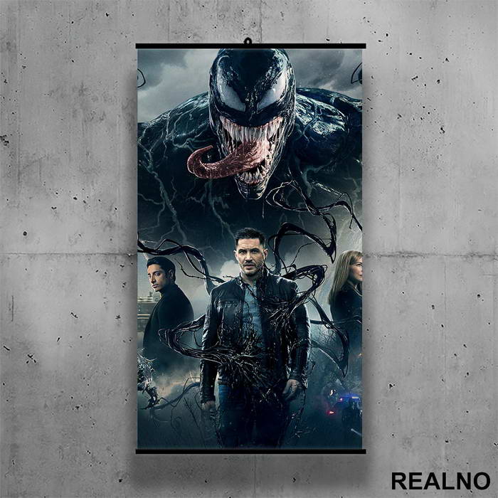 MOVIE - VENOM - POSTER SA NOSAČEM