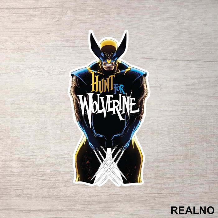 HUNT FOR - WOLVERINE - NALEPNICA