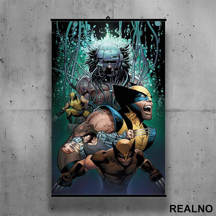 IN THE TANK - WOLVERINE - POSTER SA NOSAČEM