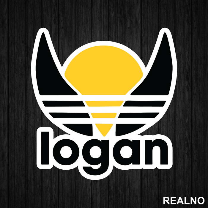 LOGAN SPORT LOGO - WOLVERINE - NALEPNICA