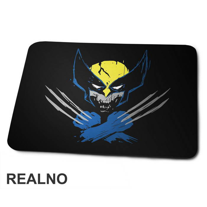 PAINT SPLASH MASK - WOLVERINE - PODLOGA ZA MIŠ