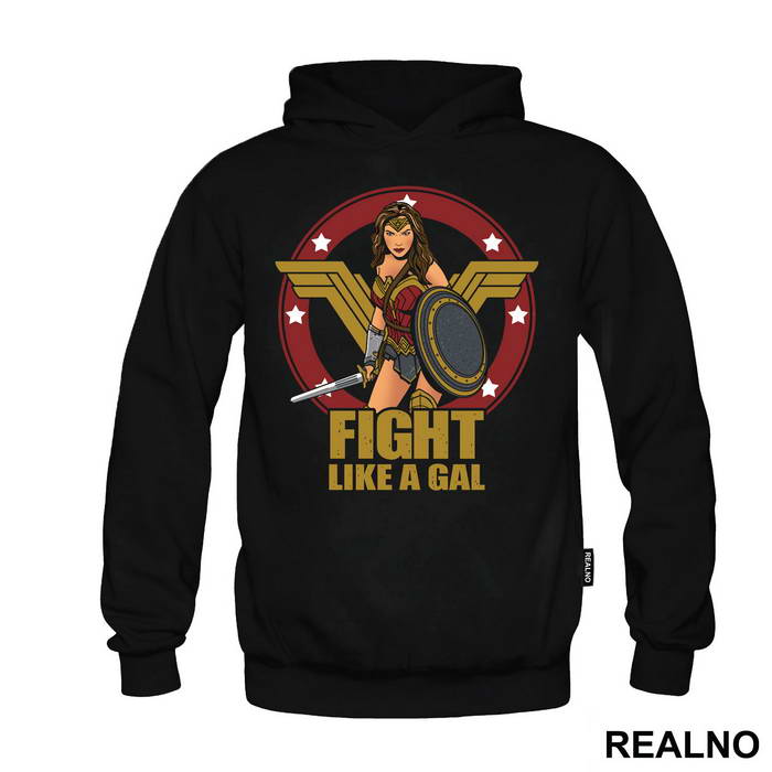 FIGHT LIKE A GAL - WONDER WOMAN - DUKS