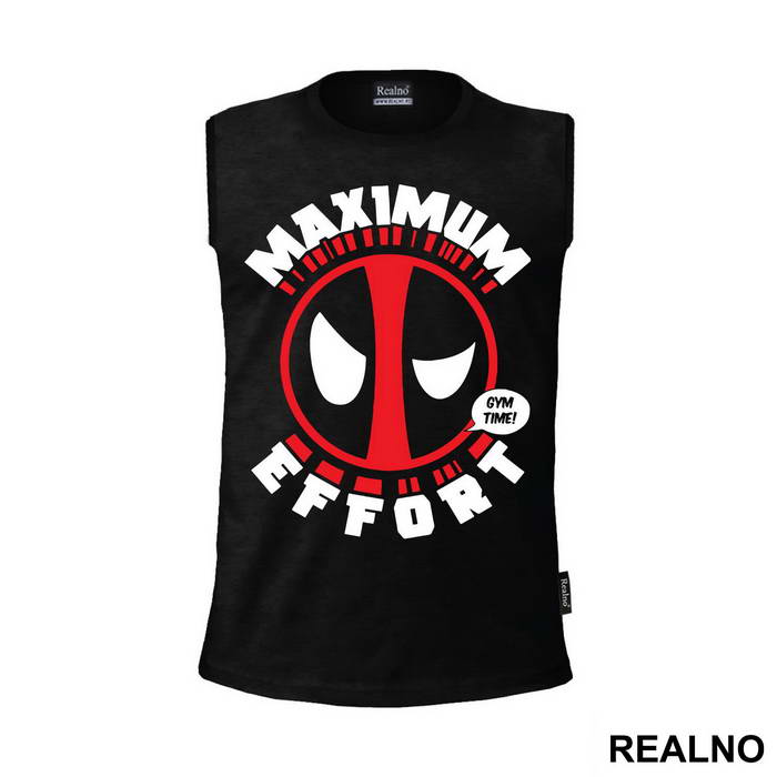 MAXIMUM EFFORT GYM TIME! - TRENING - DEADPOOL - MAJICA