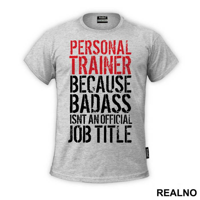 PERSONAL TRAINER - TRENING - MAJICA