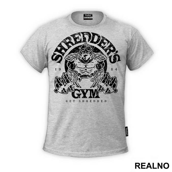 SHREDDER'S GYM - GET SHREDDED - TRENING - MAJICA