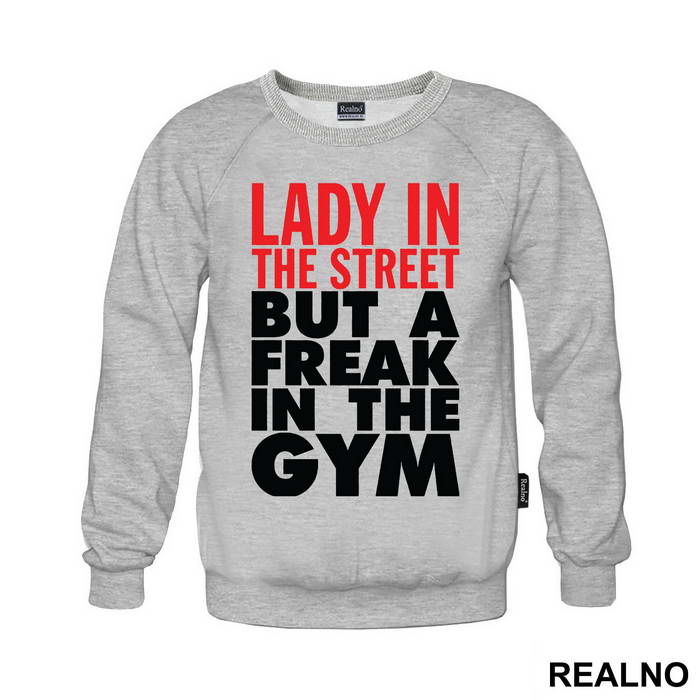 LADY IN THE STREETS, BUT A FREAK IN THE GYM - TRENING - DUKS