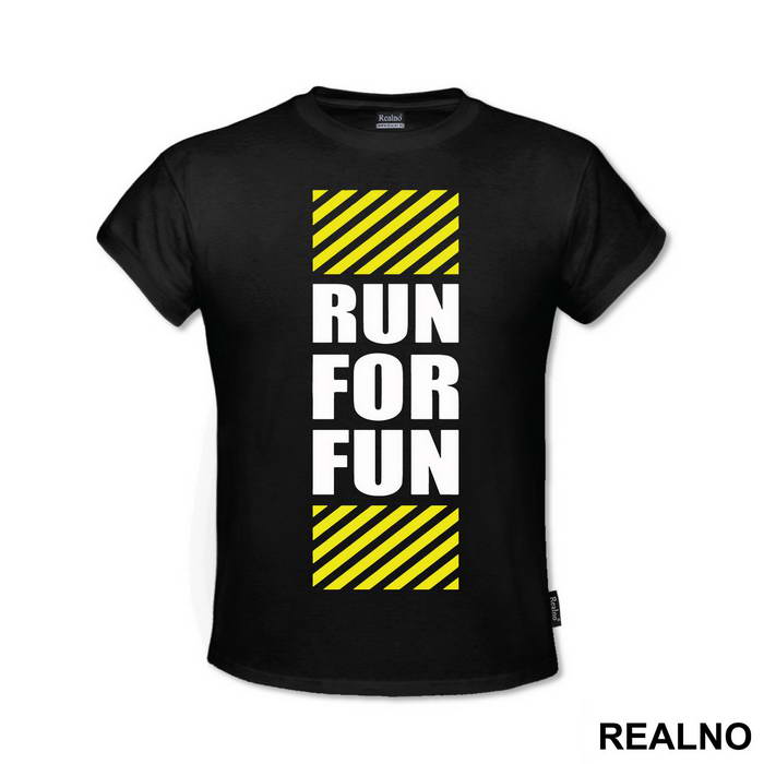 RUN FOR FUN - TRČANJE - RUNNING - MAJICA