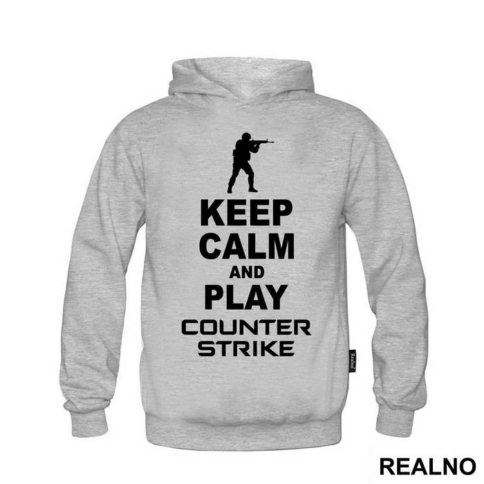 KEEP CALM AND PLAY COUNTER STIKE - COUNTER - STRIKE - CS - DUKS