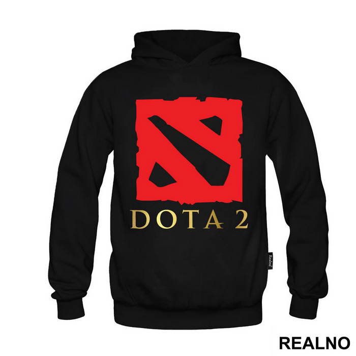 BIG LOGO - RED AND GOLD - DOTA 2 - DUKS