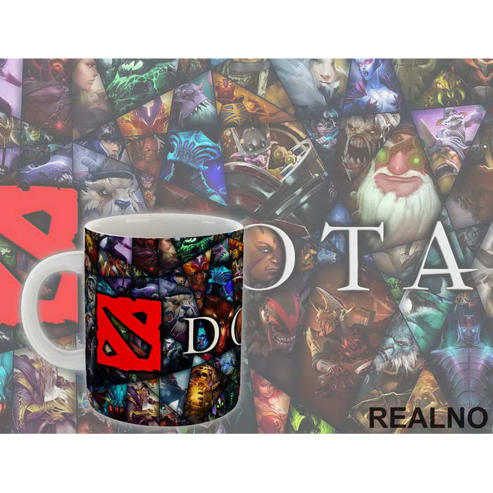 CHARACTERS - DOTA - ŠOLJA