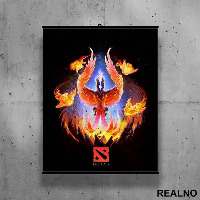 PHOENIX - DOTA 2 - POSTER SA NOSAČEM