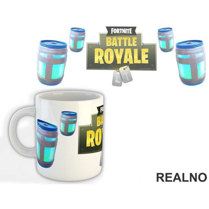 BATTLE ROYAL CHUG JUG - FORTNITE - ŠOLJA