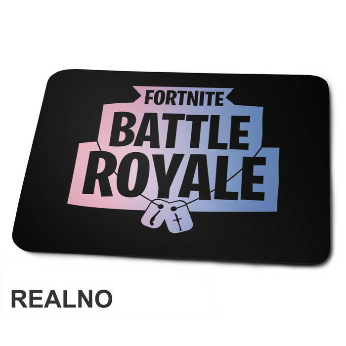 BATTLE ROYAL DOG TAGS - FORTNITE - PODLOGA ZA MIŠ